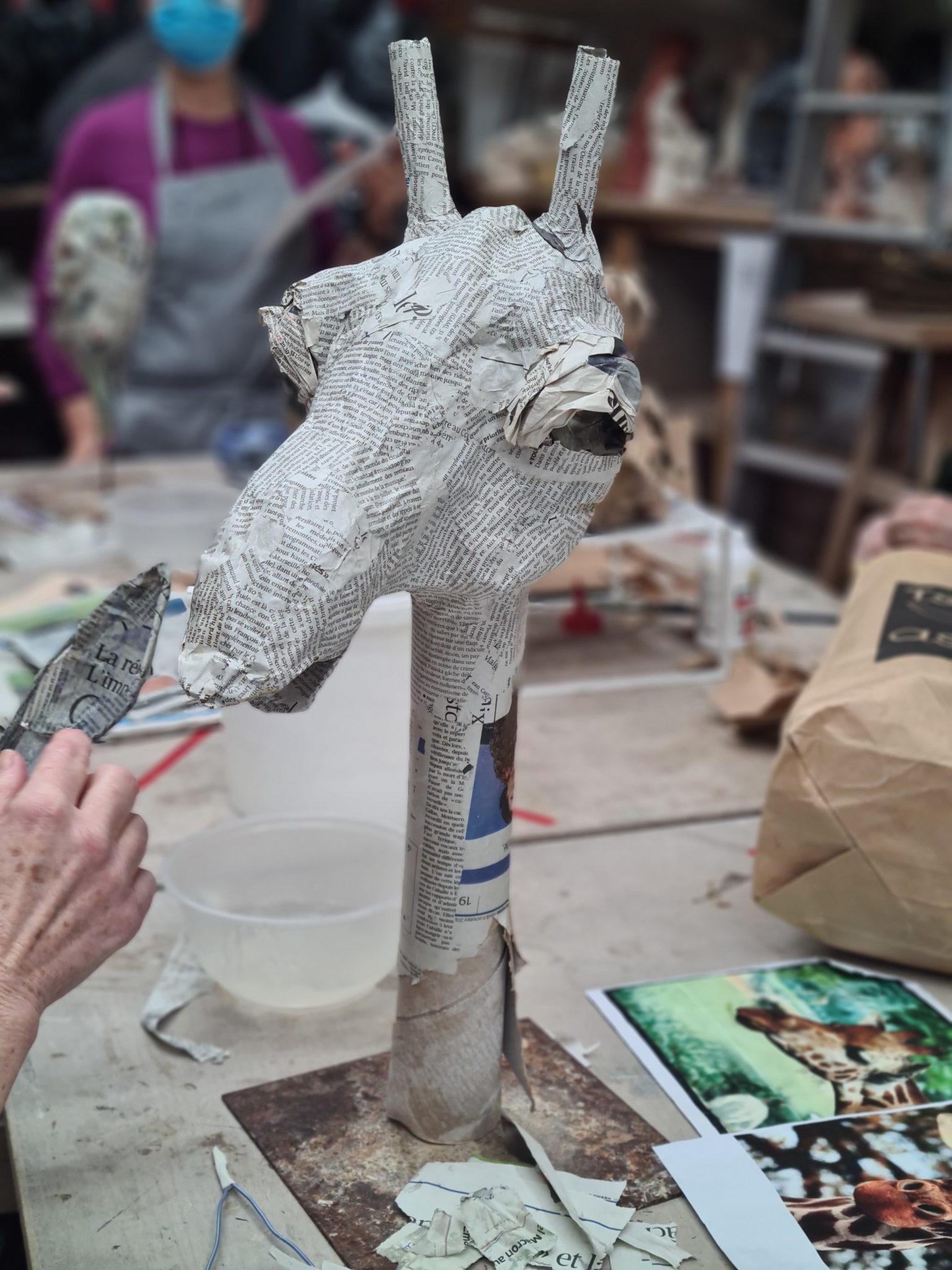 Cours de sculpture en papier mâché (Débutants/Confirmés) | Atelier ... Cours de sculpture en papier mâché (Débutants/Confirmés) | Atelier ...